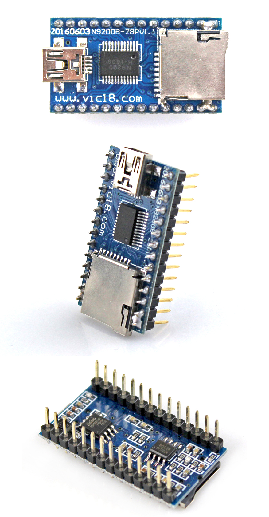 N9200B语音MP3模块|单片机控制串口音乐模块|语音报警模块|音频功放模块-广州九芯电子科技有限公司